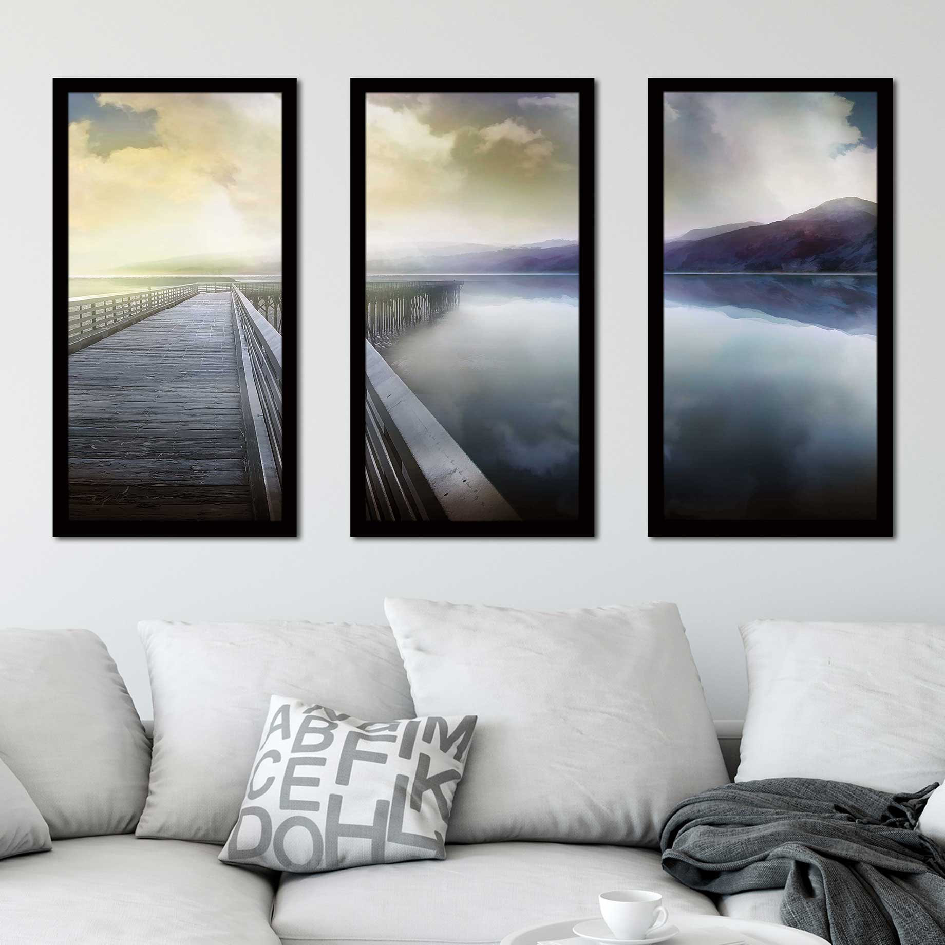 Bay Isle Home™ Hazy Morning by Mike Calascibetta - Picture Frame Multi-Piece Image Print | Wayfair